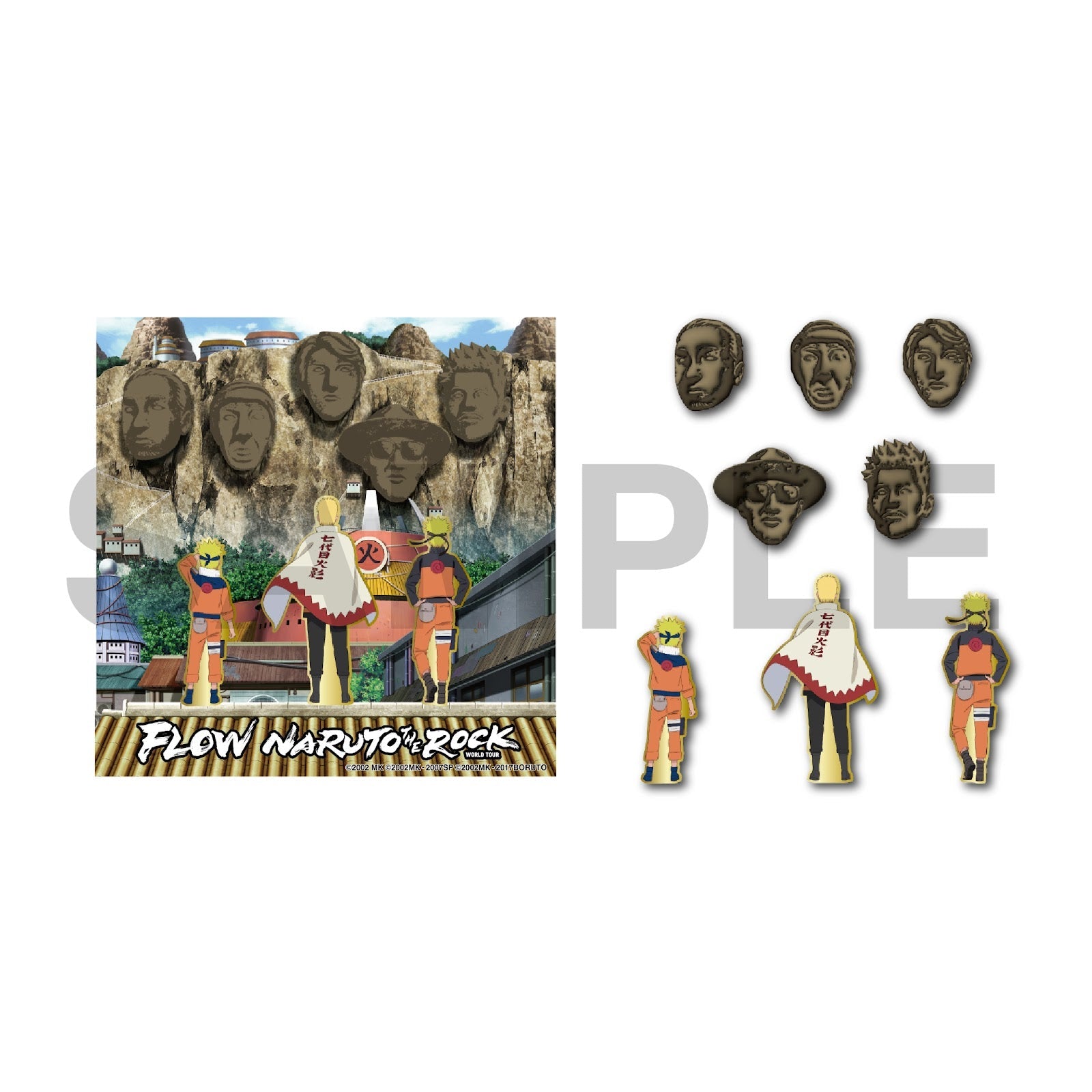 FLOW x NARUTO Pin Set | 8 Deluxe Pins | FLOW – FLOW merch EU