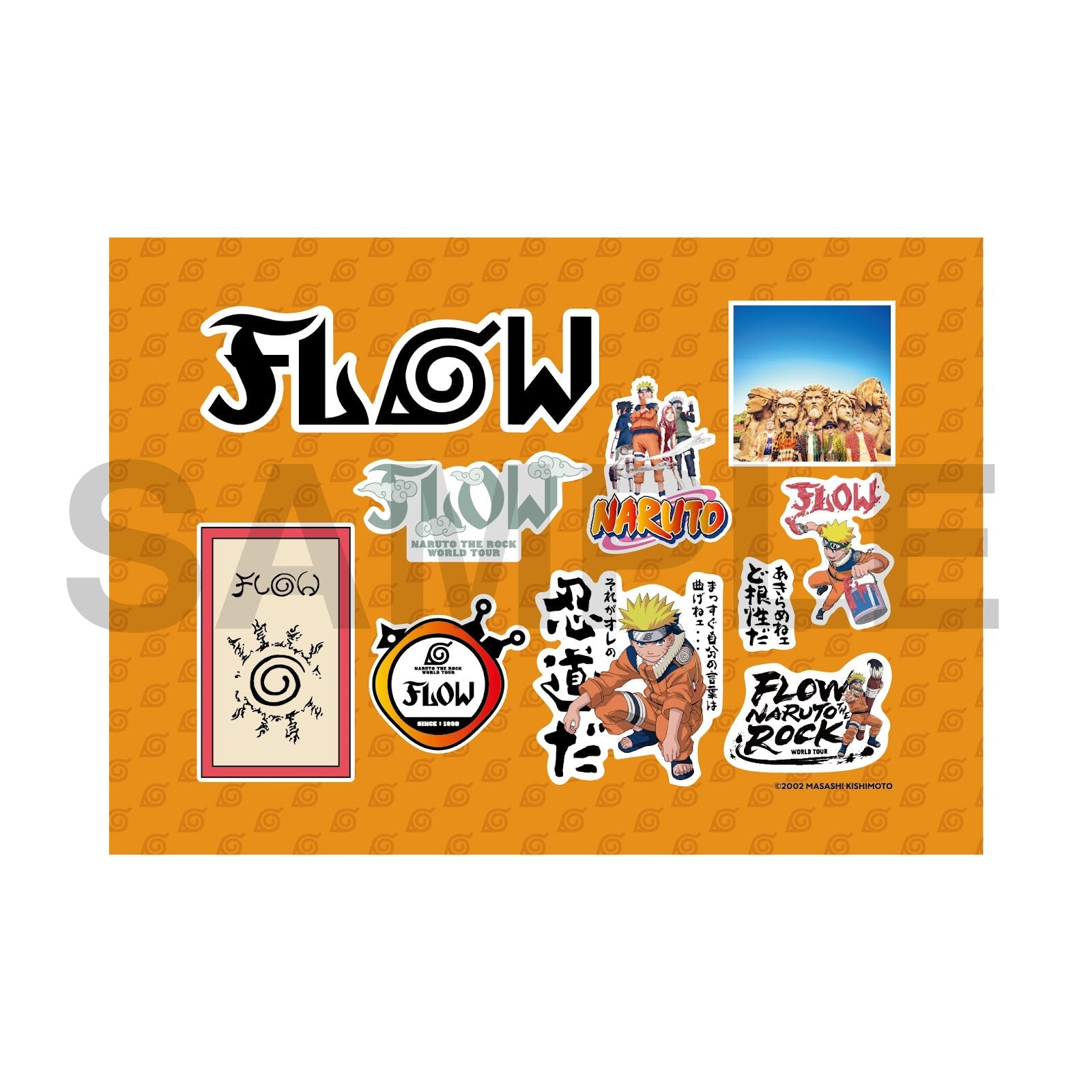 FLOW × NARUTO Sticker Set | Collectible Stickers | FLOW – FLOW merch EU